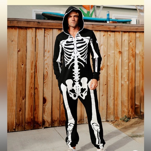 Tipsy Elves | Other | Tipsy Elves Skeleton Adults Costume Black And ...